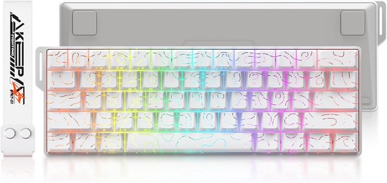 Compact 60% Magnetisch Gaming Toetsenbord met PBT Keycaps en RGB ...