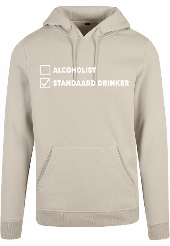 7311 - Hoodie - Standaard drinker-Sand-XS | bol