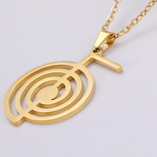 Reiki Cho Ku Rei Symbool Ketting voor Vrouwen - Heilig Geometrie Amulet ...