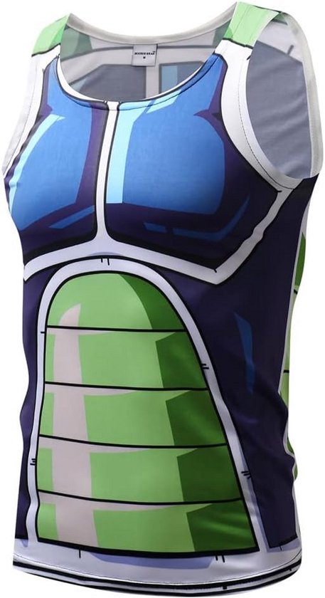 Heren Sport Tanktop met 3D Print - Sneldrogend Fitness en Gym Shirt ...