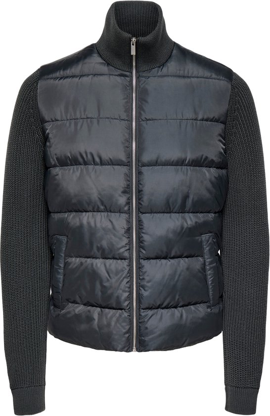 Only & Sons Mane Jacket - Heren Sweater - Grey Pinstripe | bol
