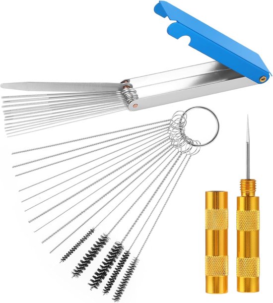 Tip Cleaner - Carburetor Cleaning Kit - Carbon Dirt Jet Removal - 13 ...