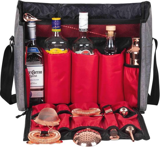 Waterdichte Reistas voor Barman - 16 Inch Gereedschap Set voor Camping ...