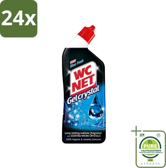 WC-Net - Toiletreiniger - Gel - Blue Fresh - Anti-Kalk - 750 ml ...