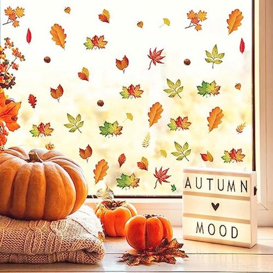 Thanksgiving Window Stickers,Window Stickers,Autumn Self Adhesive ...