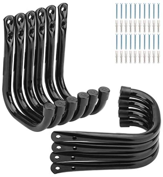 Heavy Duty Garage Opslag Haken - Wall Mount Systeem voor Tuin- en ...