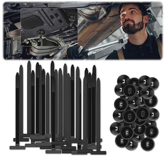 Zelfborgende nylon kabelbinders - universele bevestigingsmiddelen voor ...