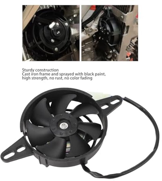 Engine Radiator Cooling Fan, 12V Electric Fan with High Efficiency for ...