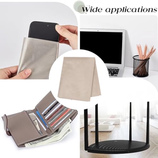 138 * 51cm EMF Protection Dust Shielding Plain EMI, RF & RFID Shielding ...