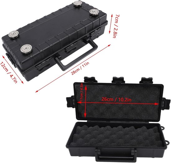 Magnetische Sleutelkast - Sleutelhouder - Sterke Magneten - Draagbaar ...