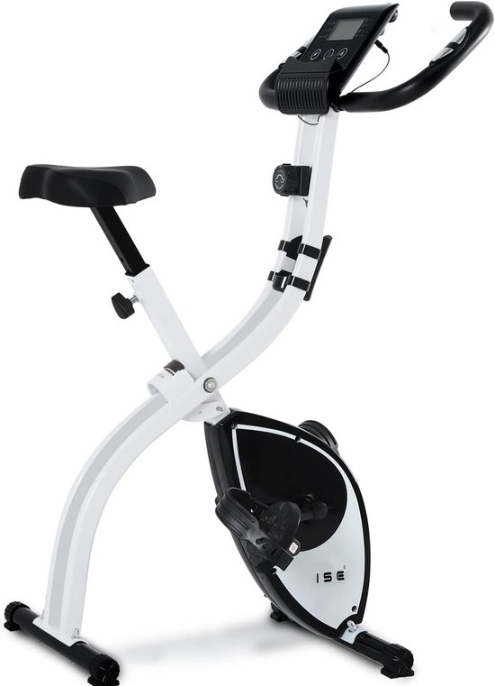 Inklapbare Hometrainer met Weerstand en Hartslagsensor voor Fitness ...