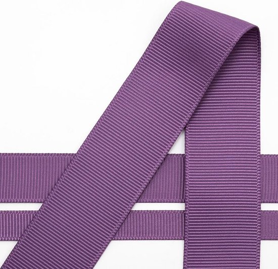 Grosgrain Lint Amethist Kleur 16mm Breed 10 Meter Rol | bol
