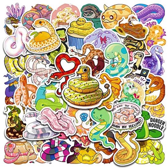 Aesthetic Slang Sticker Set - 50 Stuks Vinyl Stickers voor Laptop ...