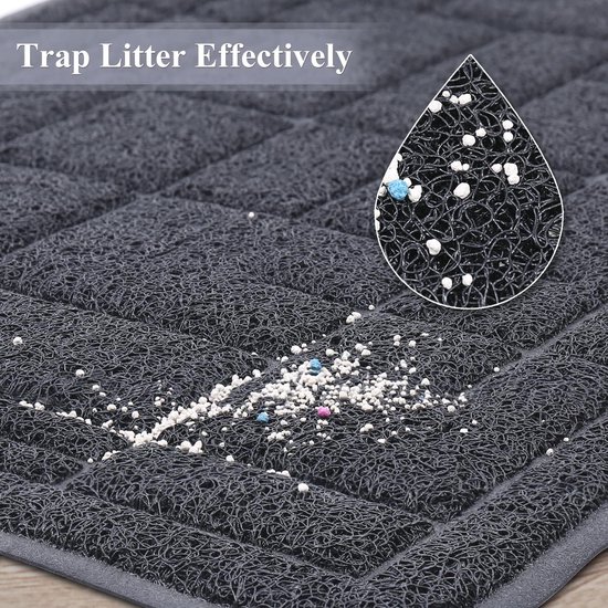 Duurzame Kattenbakmat 60x43 cm - Veilig en Niet Giftig, Perfect voor ...