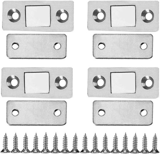 Ultradunne Magnetische Doe-het-zelf Deursluitingen Set, Sterke ...