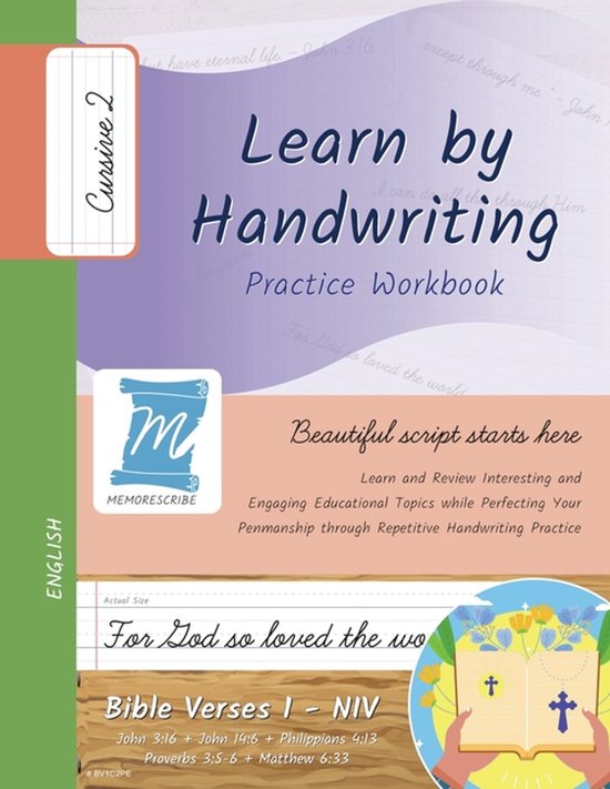 Bible Verse 1 - NIV- Handwriting Practice Workbook - Bible Verses 1 ...