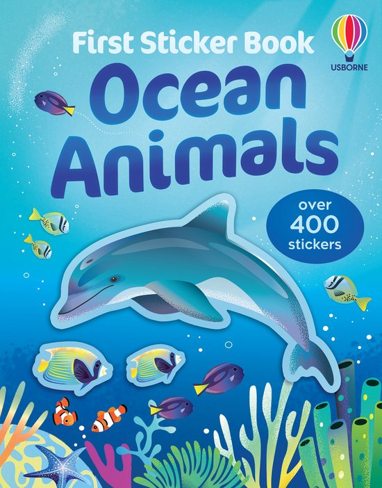 First Sticker Books- First Sticker Book Ocean Animals, Jane Bingham ...
