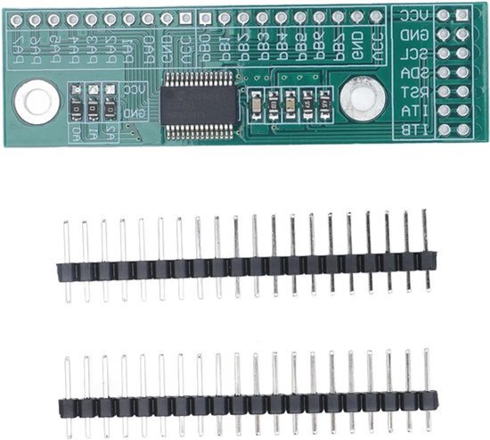 IO Expansion Module I2C Interface 16 Bit IIC Input Output Extension Pin ...