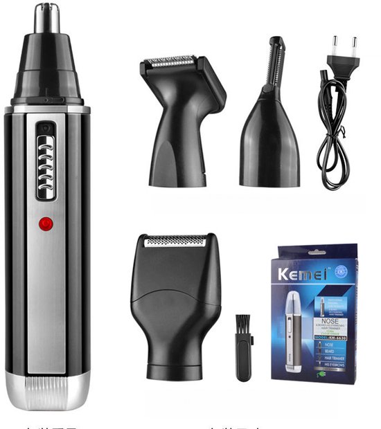 Neushaartrimmer, neushaarverwijderaar, afwasbare trimmer, tondeuse en ...