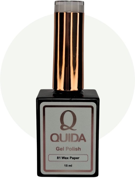 Quida gelpolish #81 wax paper roomwit 15ml | bol