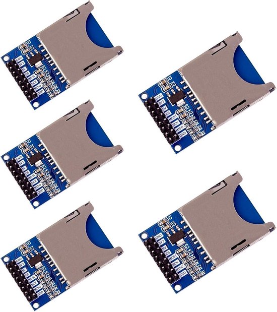 SD Card Reader Module voor Arduino en Microcontrollers - 5 stuks | bol