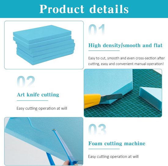 Hard Foam Styrofoam Board 6pcs - DIY Craft Board Model - Landscape ...