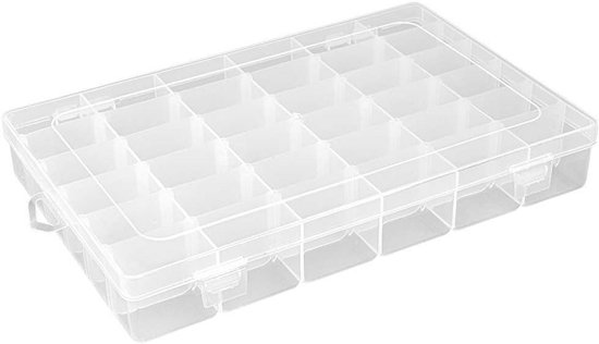 Sorteerdoos voor Kleine Onderdelen - 36 Vakken, Ideaal voor Knutselen ...