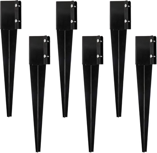 Hek Post Anker Grond Spike 6 Stuks 24 Inch Metalen Stake voor ...