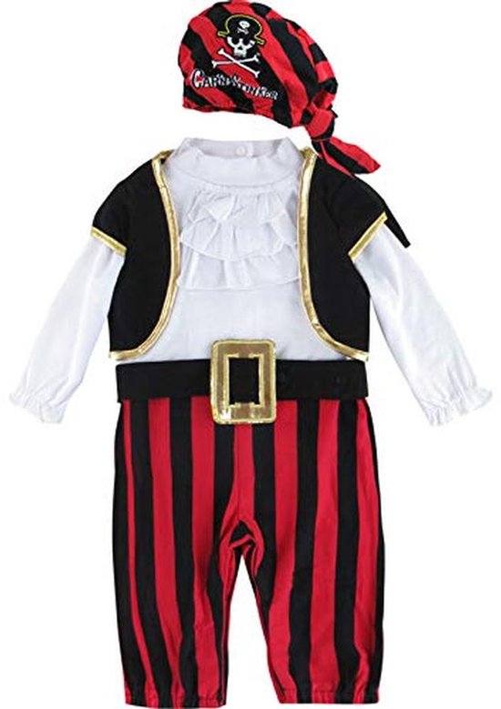 Piraten Romper voor Baby Jongens - Carnaval Outfit Kleding Sets | bol