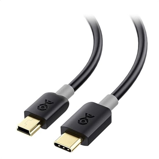 Cable Matters USB C to Mini USB Cable (Mini USB to USB-C Cable) 1m in Black | bol