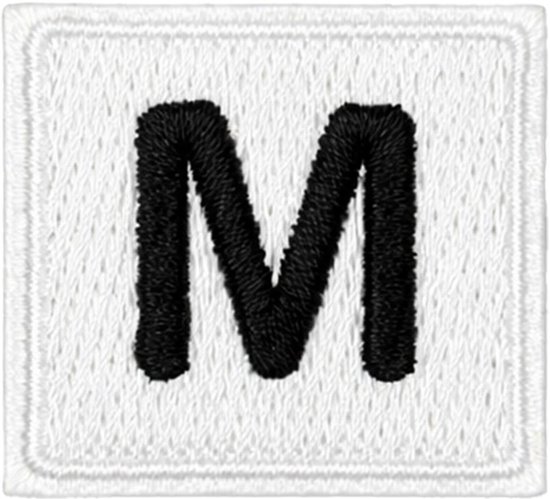 Fjesta© Oeteldonk embleem - Scrabble stijl letter M | bol