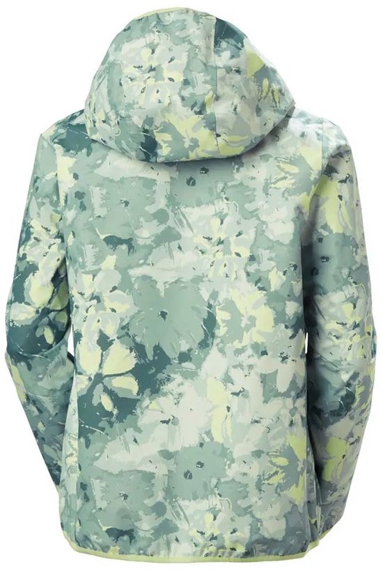Helly Hansen Graphic Regenjas Groen M Vrouw | bol