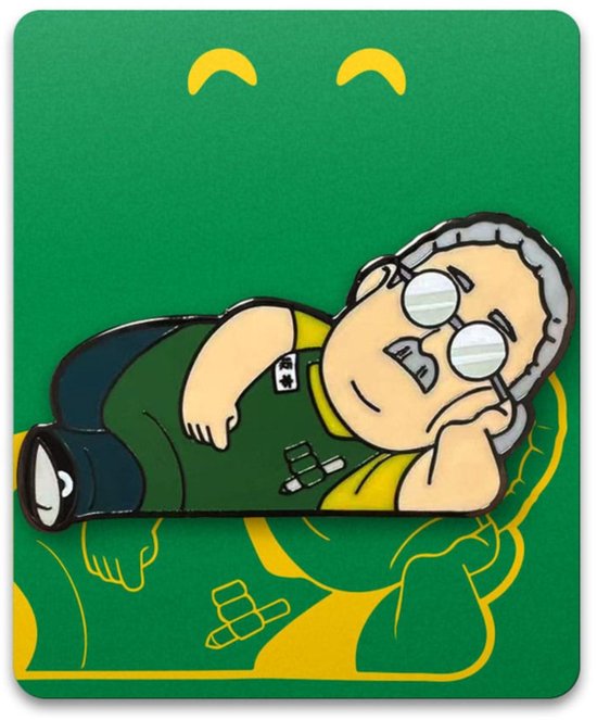 Sakamoto Days Pin Badge Laying Down Sakamoto 5 cm | bol