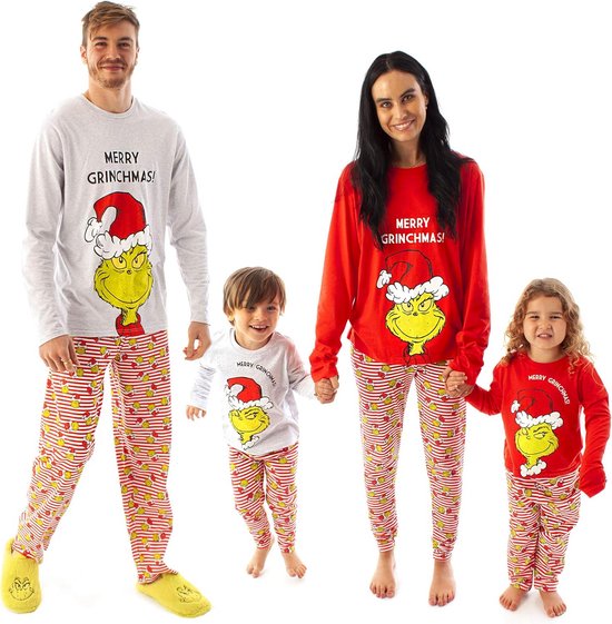 Kerst Pyjama Set voor het Hele Gezin - Family Matching Kerstoutfit ...