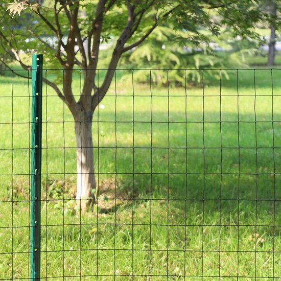 Zwart Gelast Draadgaas Tuinhek 16GA 3x2 Inch PVC Buiten | bol
