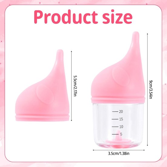 Voedingsset Kitten en Puppy Fles – Herbruikbare Zuigfles met 2 Tepels ...