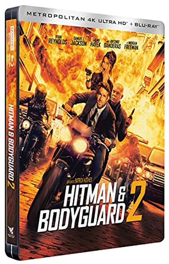 Hitman en Bodyguard 2 - Steelbook - 4K + Blu-ray Combo | bol