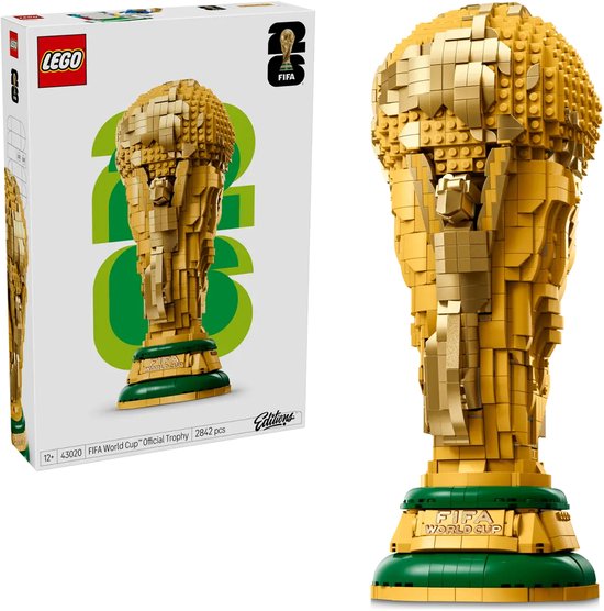 LEGO Editions Officiële FIFA World Cup Trofee Beker - 43020 | bol