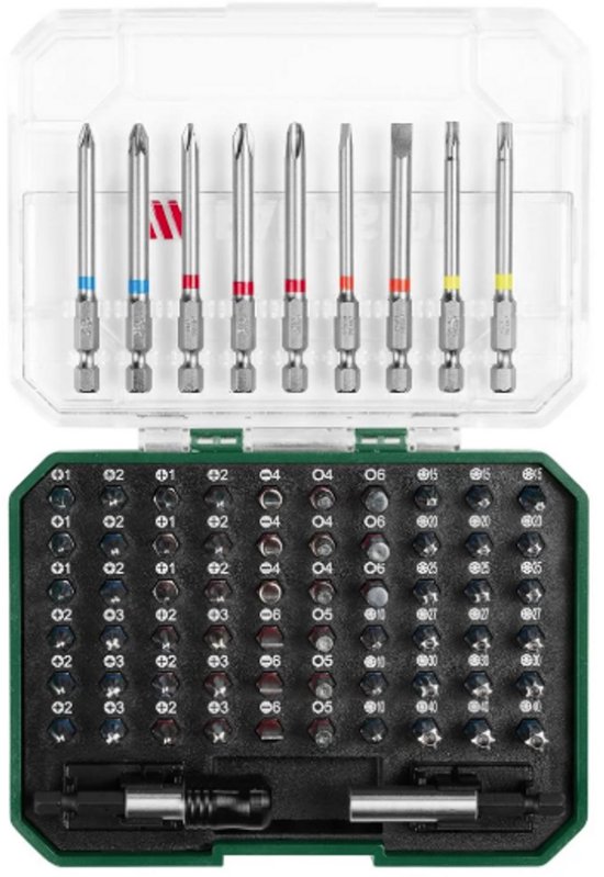 Parkside 71-delige bit set | bol