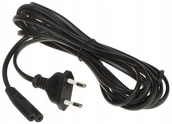 Voedingskabel SN-14 8-vorm connector, 5m voor TV, RTV, Huishoudelijke ...