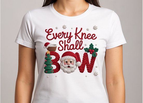 SANTA SHALL BOW - T Shirt - CuteChristmas - MerryAndCute ...