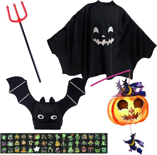 Cosensi - Kinder spookkostuum voor Halloween en carnaval met geest cape ...