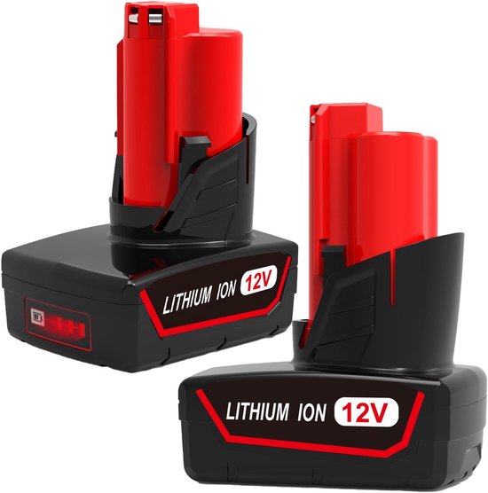 Li-Ion vervangingsaccu voor Milwaukee M12 12V gereedschap - 6500 mAh | bol