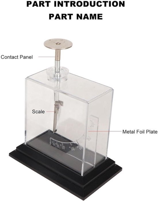 Électroscope à feuille de haute précision pour expériences de Physique ...