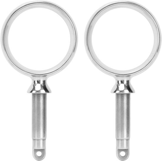 Dames de nage rondes en acier inoxydable Rowlock bateau Oarlock 2 Inch ...