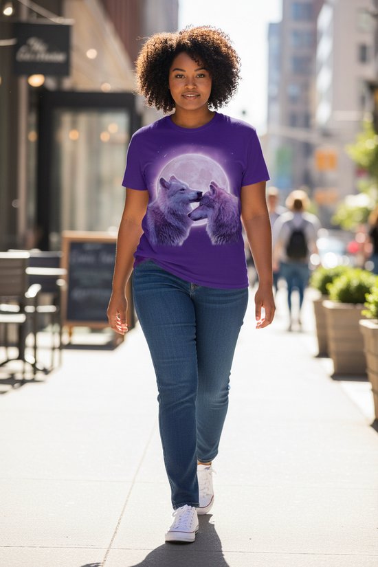 Wolf Wolven Loving Wolves The Coloured House T-shirt S | bol