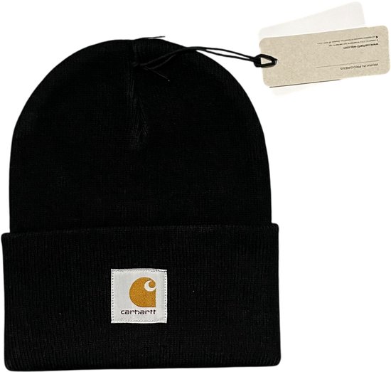Carhartt Black ACRYLIC KNIT Muts | bol