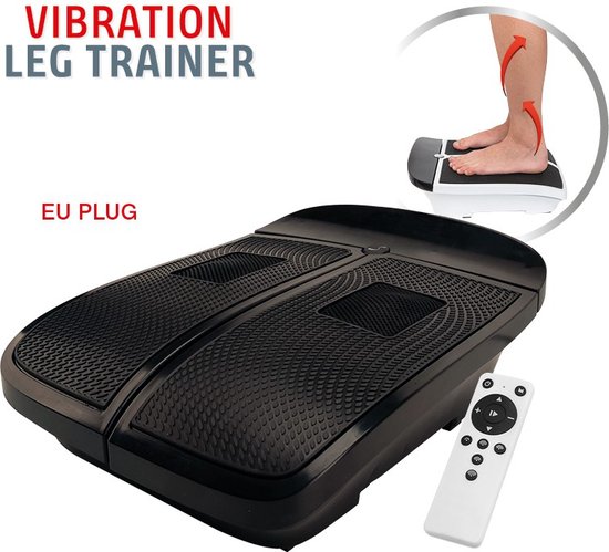 Vibration Leg Trainer Zwart + Opberghoes | bol.com