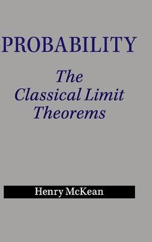 Probability: The Classical Limit Theorems | 9781107053212 | Henry ...