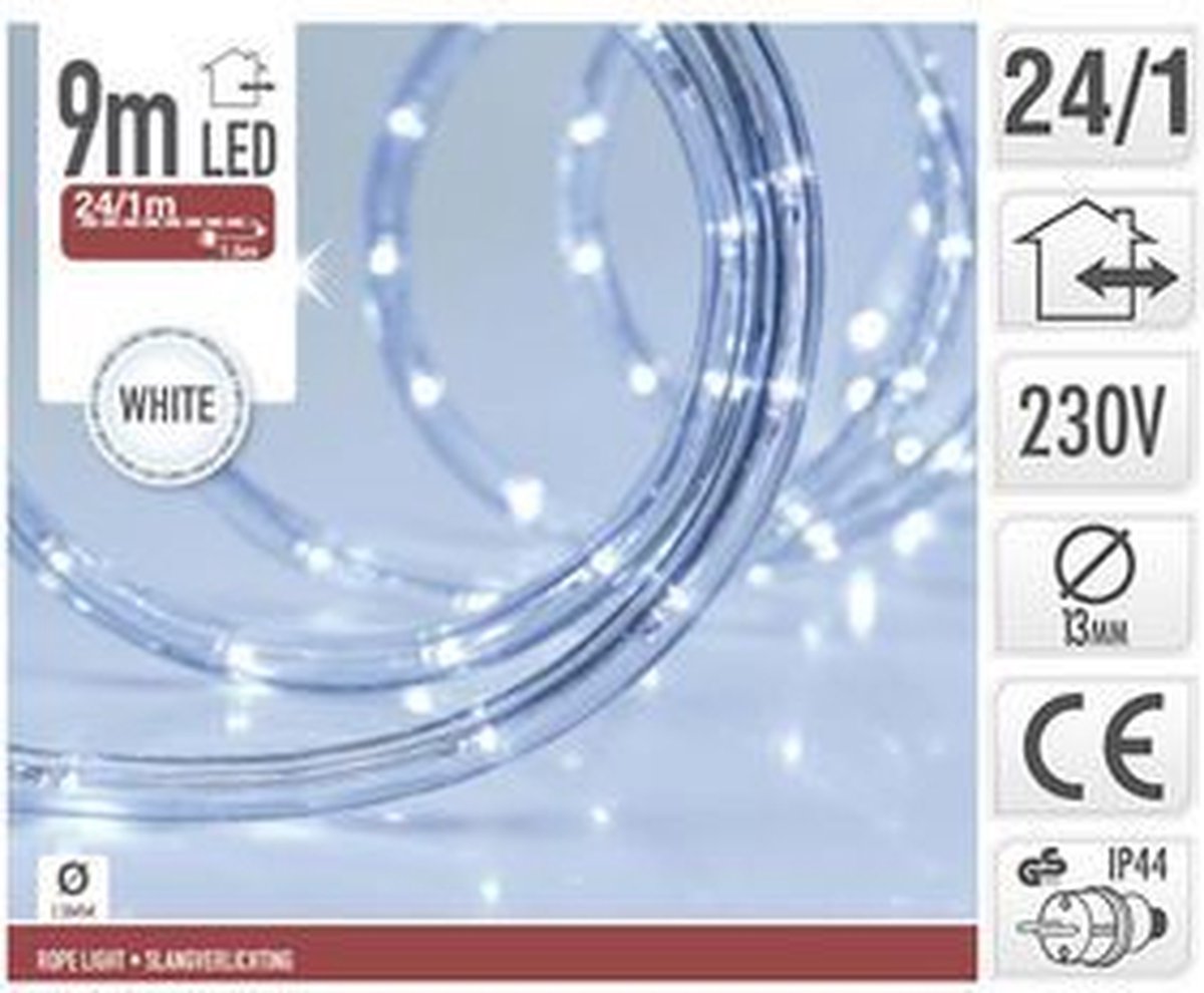 Tuyau d'éclairage LED SIA Blanc 9M IP44 | bol.com
